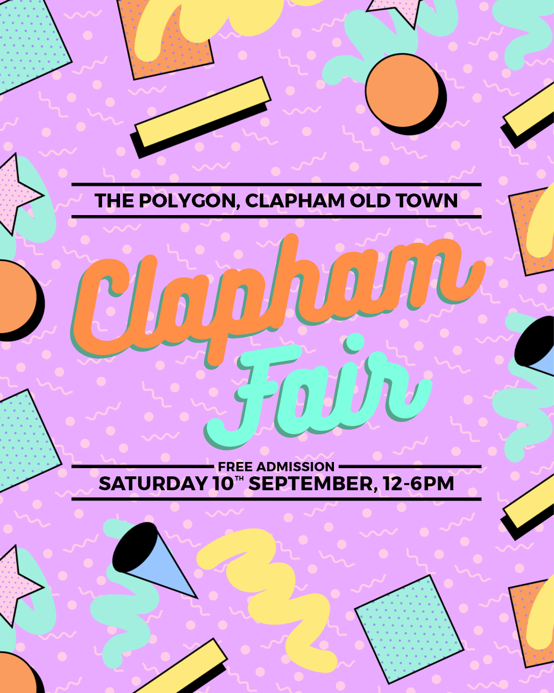 CLAPHAM FAIR 2022 - Omnibus Theatre