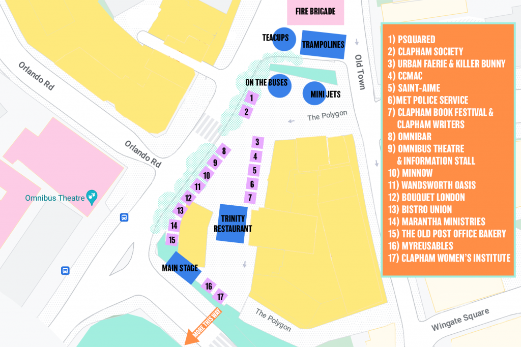 CLAPHAM FAIR 2023 – Omnibus Theatre